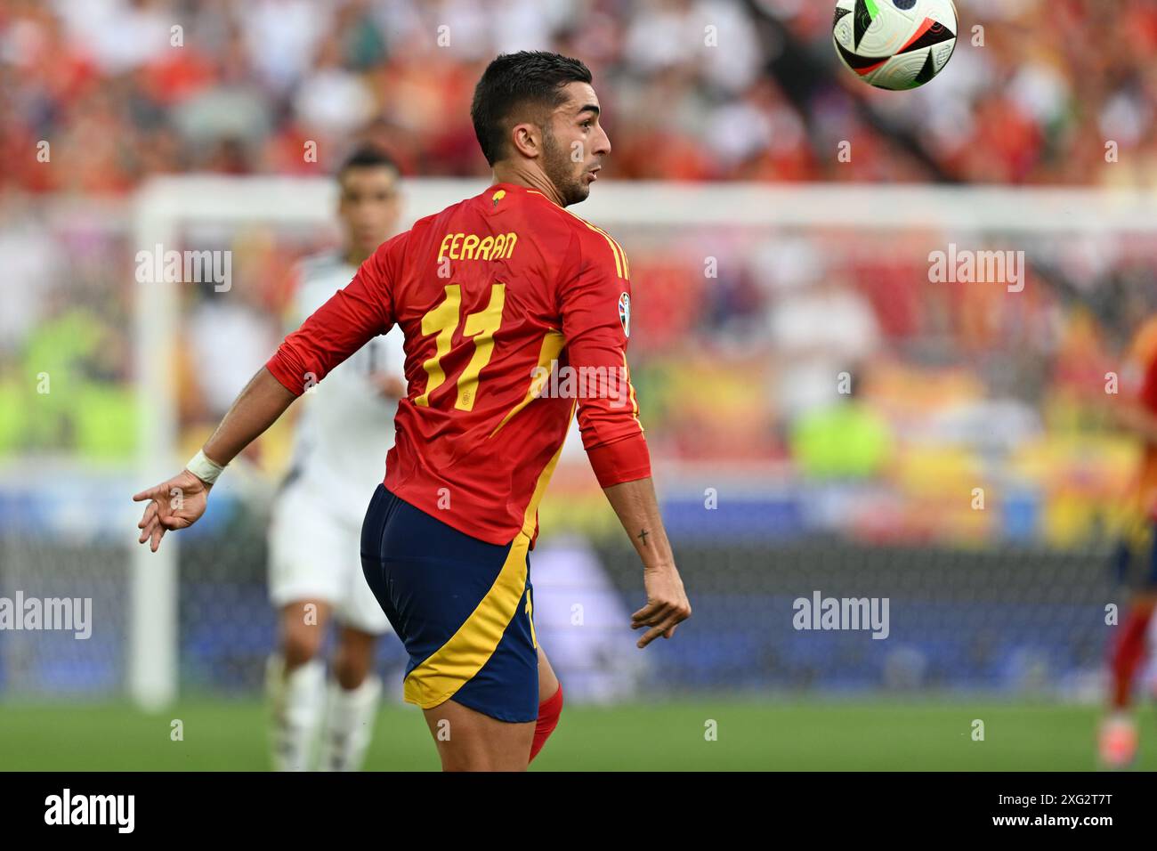 Stuttgart, Germany. 05th July, 2024. Ferran Torres (11) of Spain ...