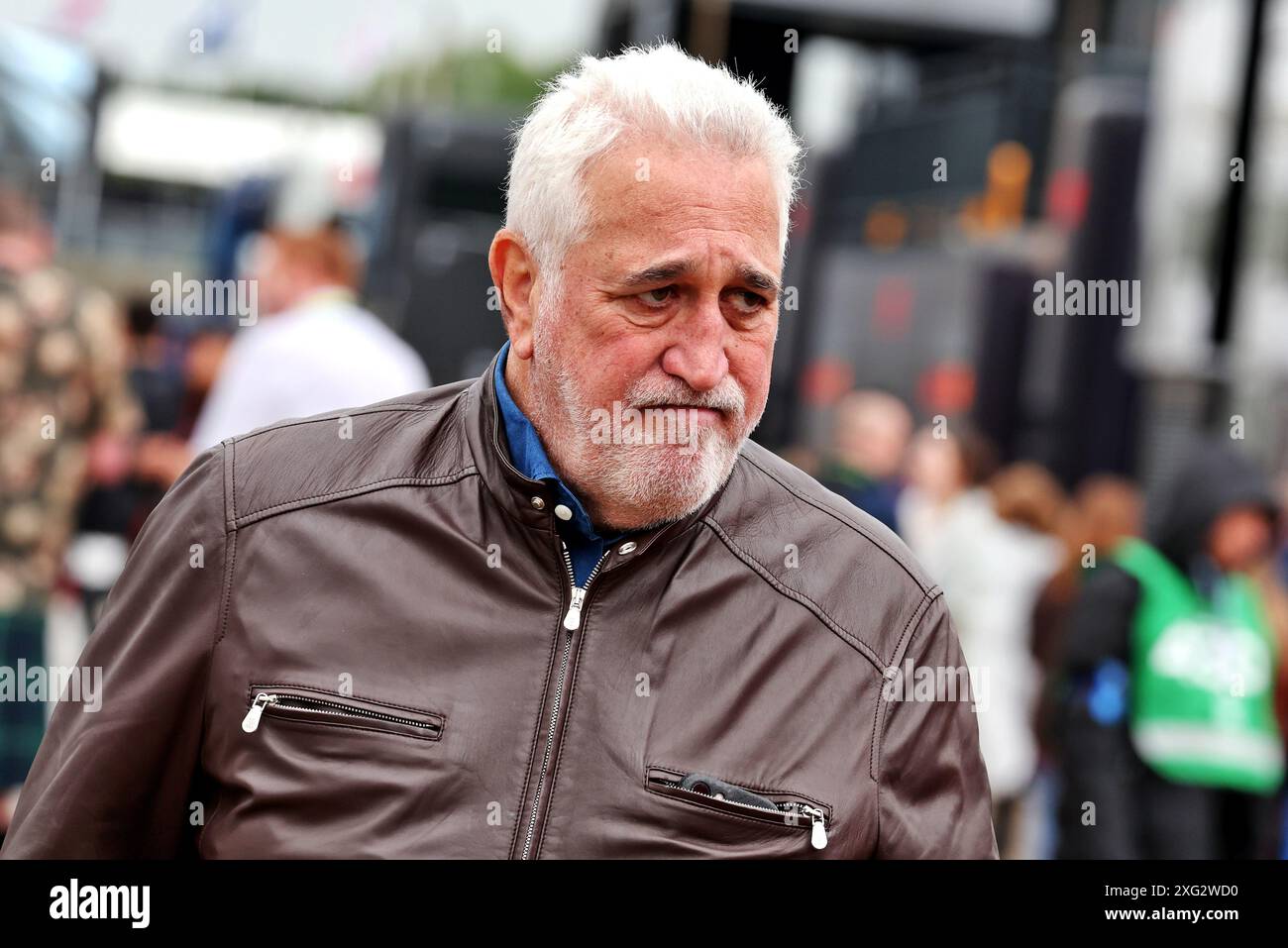 Silverstone, UK. 06th July, 2024. Lawrence Stroll (CDN) Aston Martin F1 ...