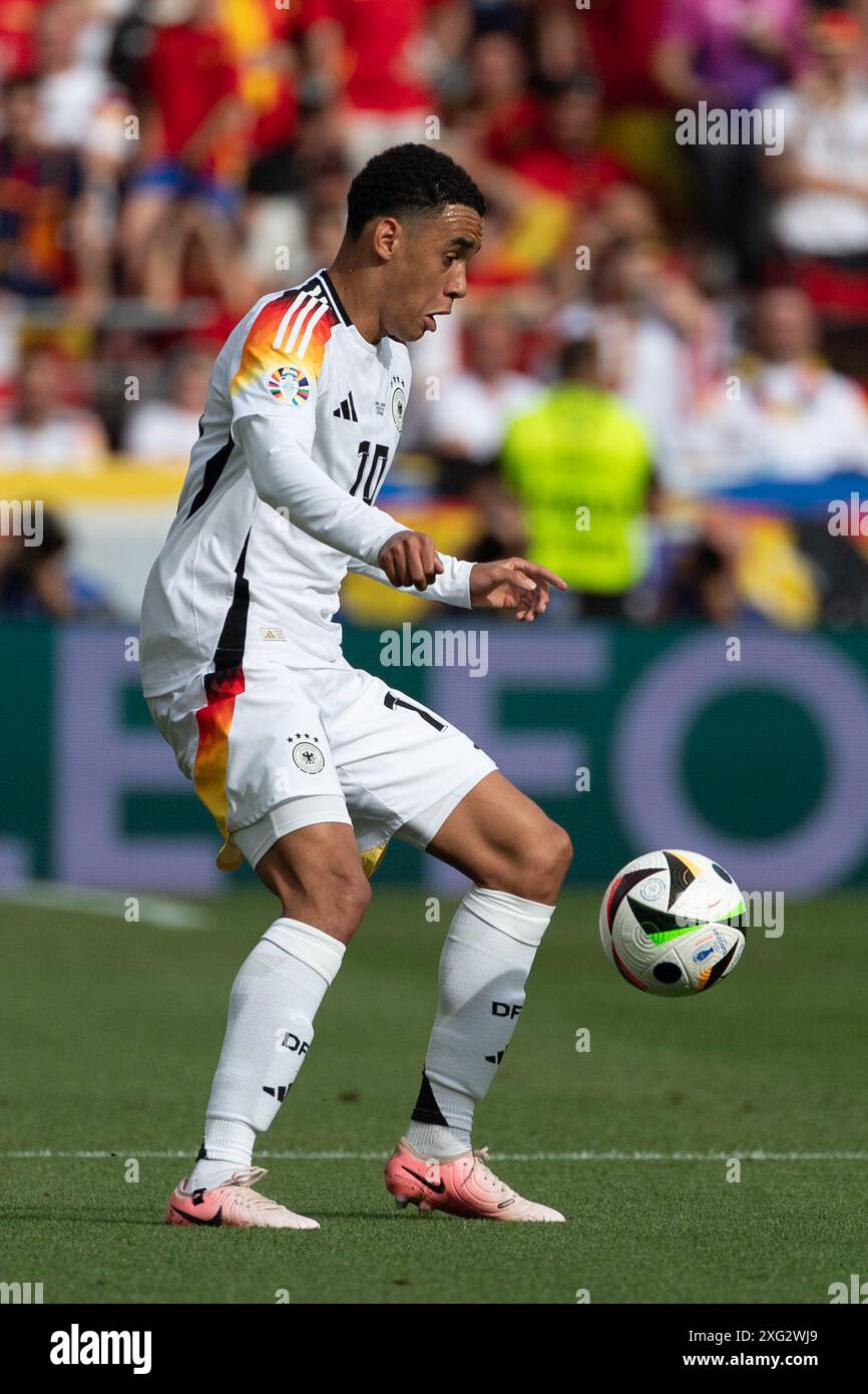 Jamal Musiala (Deutschland #10) GER, Spanien (ESP) vs. Deutschland (GER ...