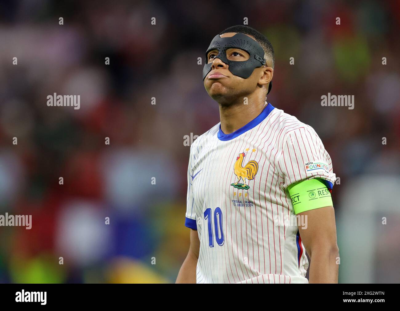 HAMBURG, GERMANY - JULY 05: Kylian Mbappe of France during the UEFA ...
