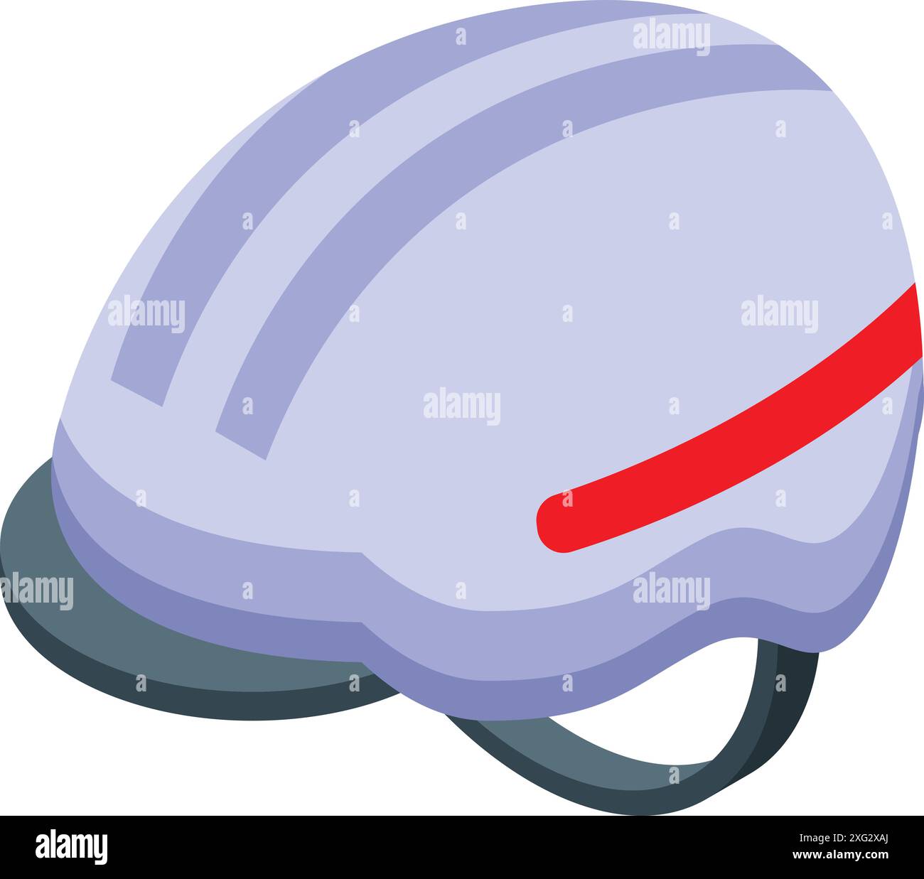 Modern bike helmet ensuring safety and protection for cyclists during ...