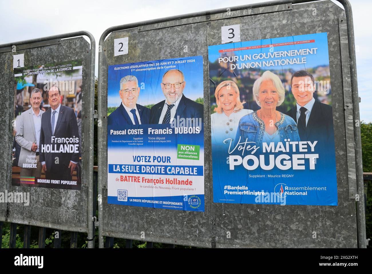 Macron bardella posters hi-res stock photography and images - Alamy