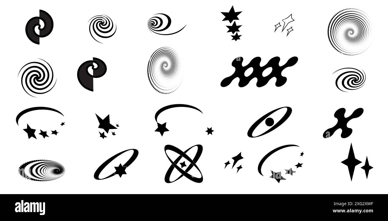 Basic geometric elements in Stock Vector Images - Alamy