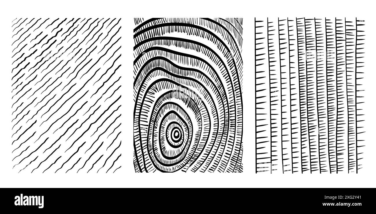 Set of crosshatch texture isolated, hand drawn Stock Vector Image & Art ...