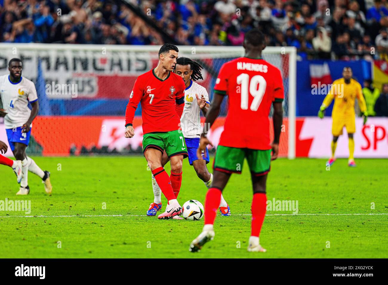 Christiano Ronaldo (Portugal, #07) GER, Portugal vs. Frankreich ...