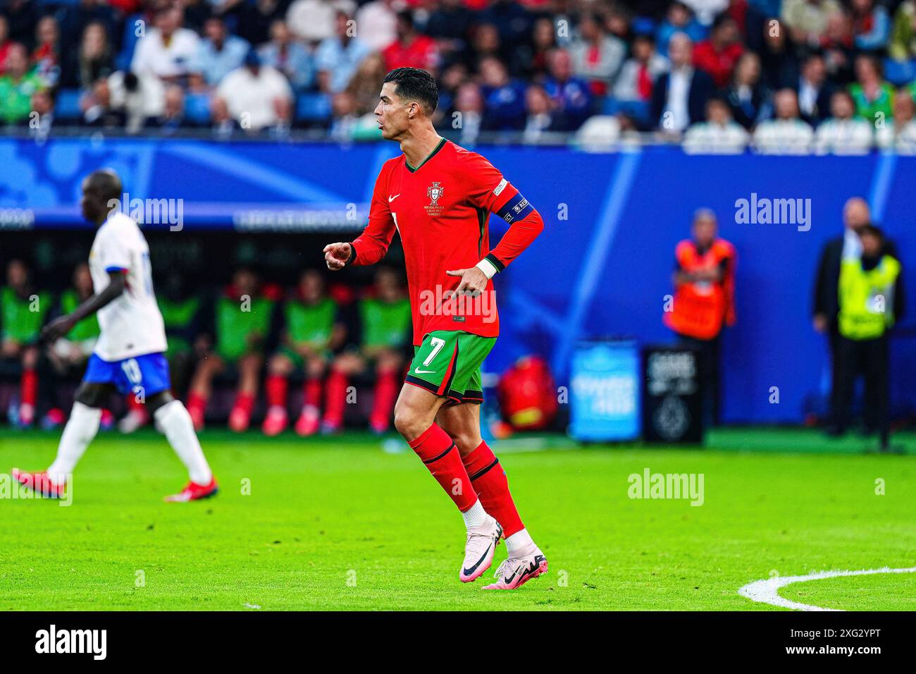 Christiano Ronaldo (Portugal, #07) GER, Portugal vs. Frankreich ...