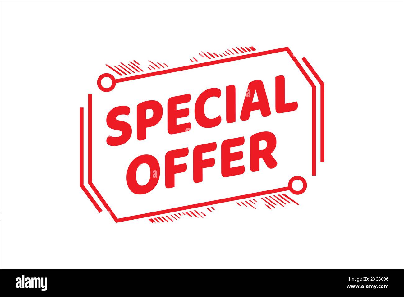 Special offer graphic Stock Vector Images - Alamy