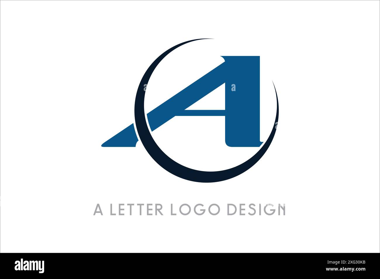 A letter logo Stock Vector Image & Art - Alamy