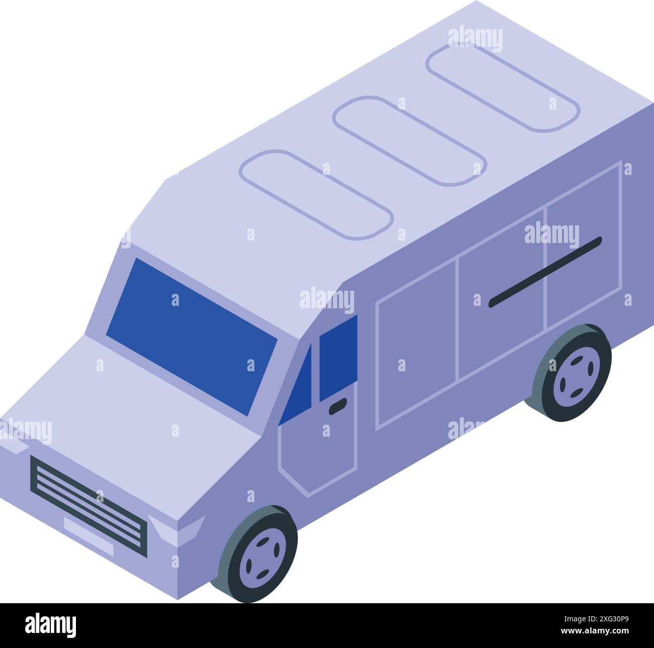 Cash in transit van Stock Vector Images - Alamy