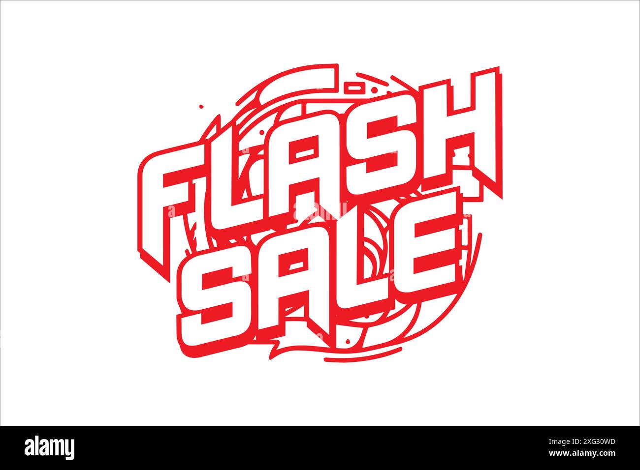 sale, discount sale, flash sale vector design Stock Vector Image & Art ...