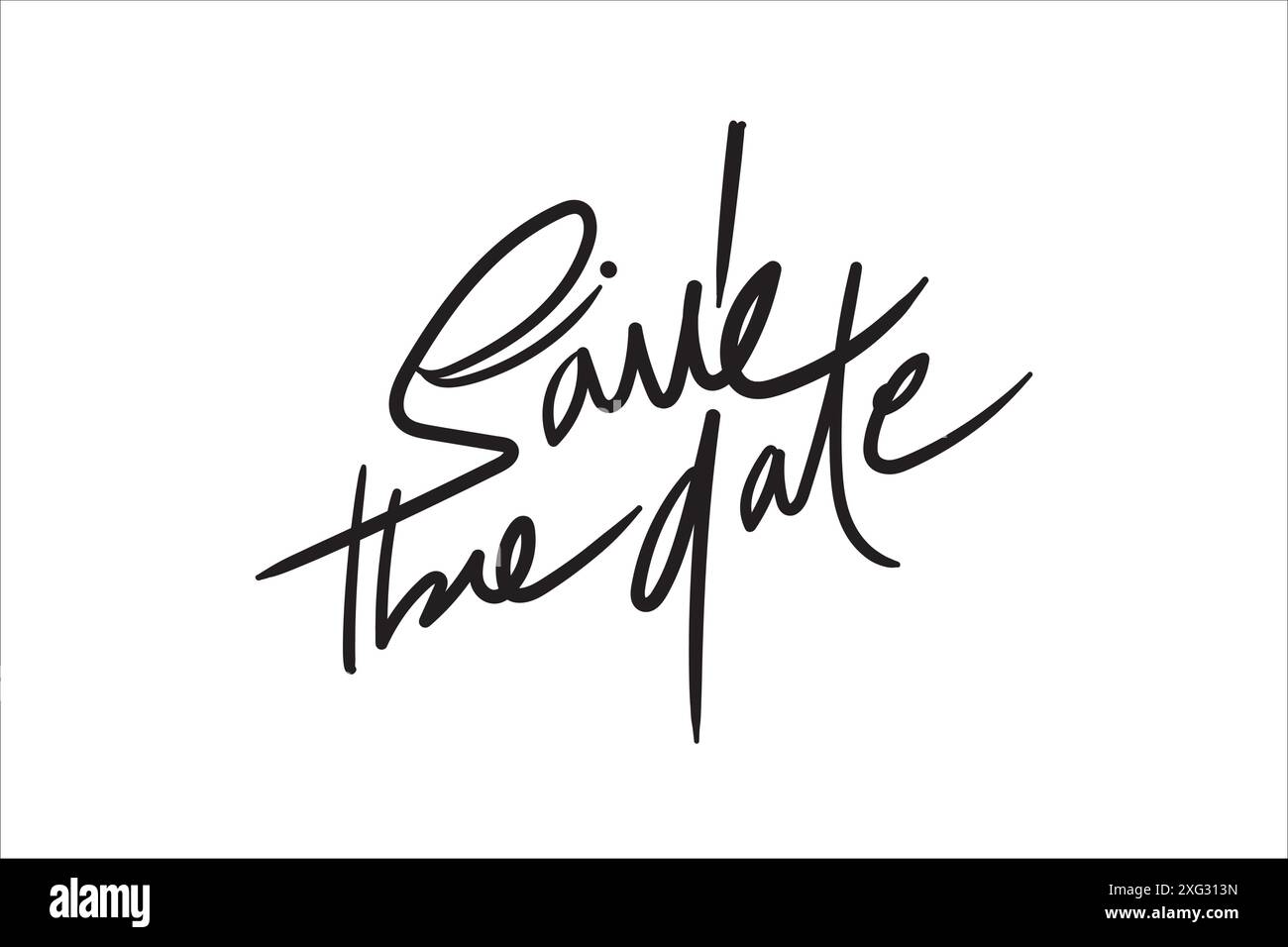 save the date letter style Stock Vector Image & Art - Alamy