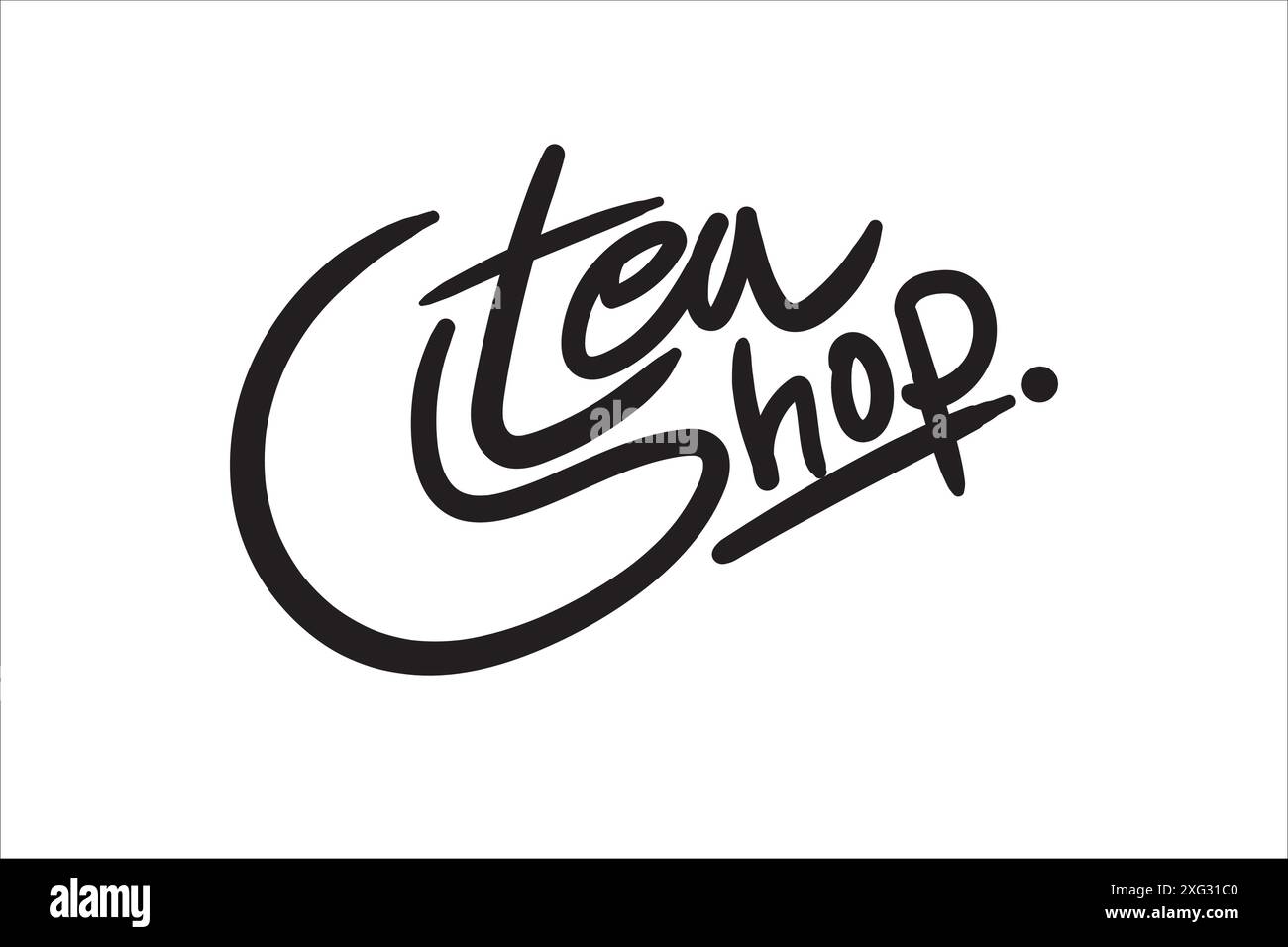 Modern food shop interior Stock Vector Images - Alamy