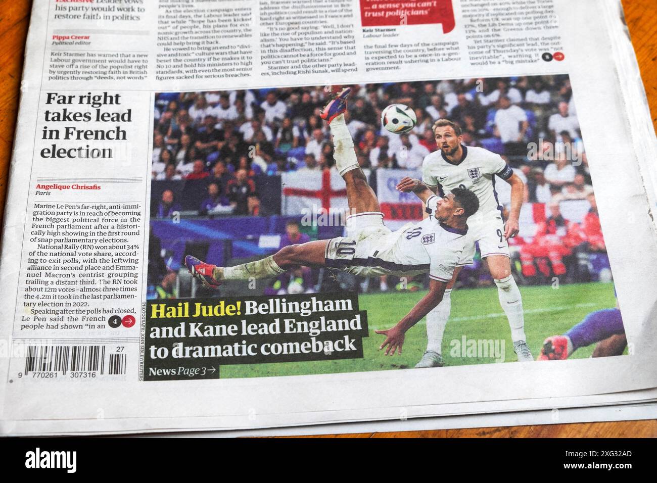 'Hail Jude! Bellingham and Kane lead England to dramatic comeback ...