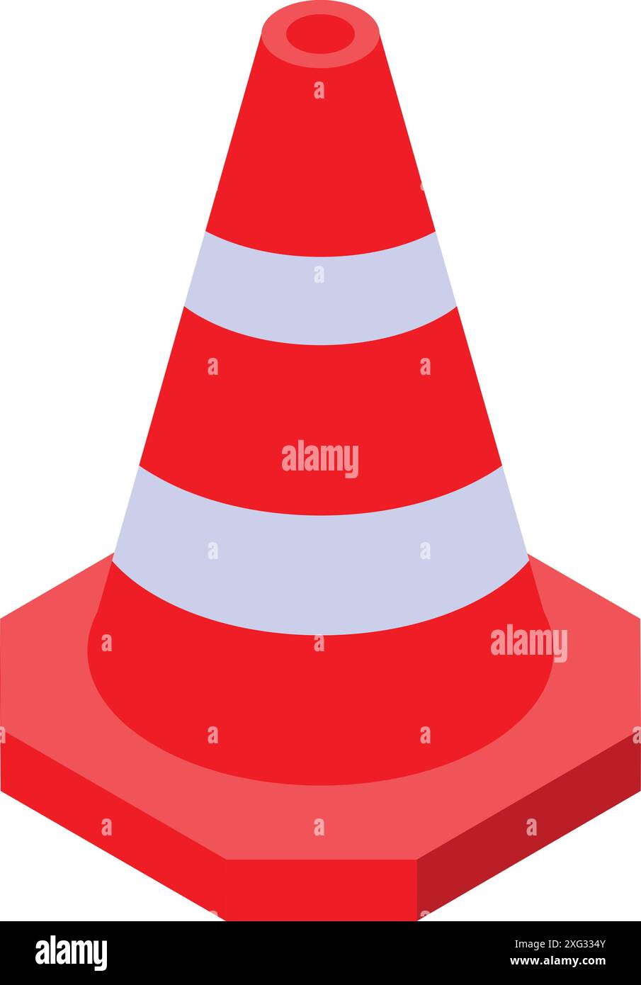 Traffic cone pylon Stock Vector Images - Alamy