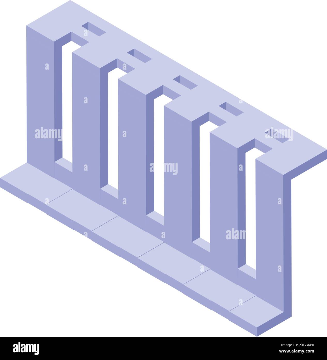 Fence gaps Stock Vector Images - Alamy