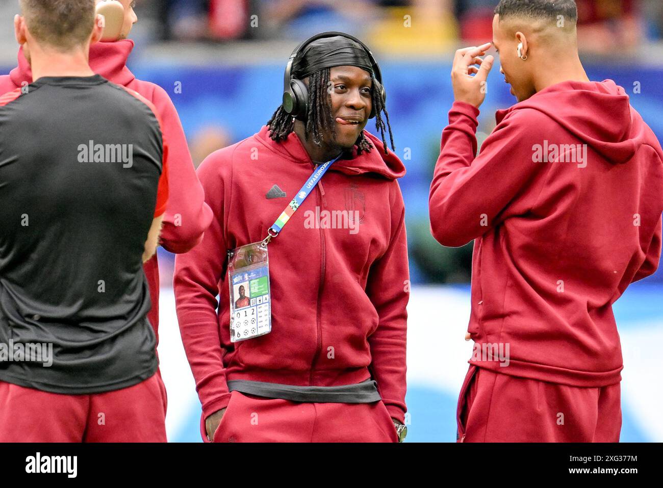 Dusseldorf, Germany. 01st July, 2024. Johan Bakayoko (19) of Belgium ...