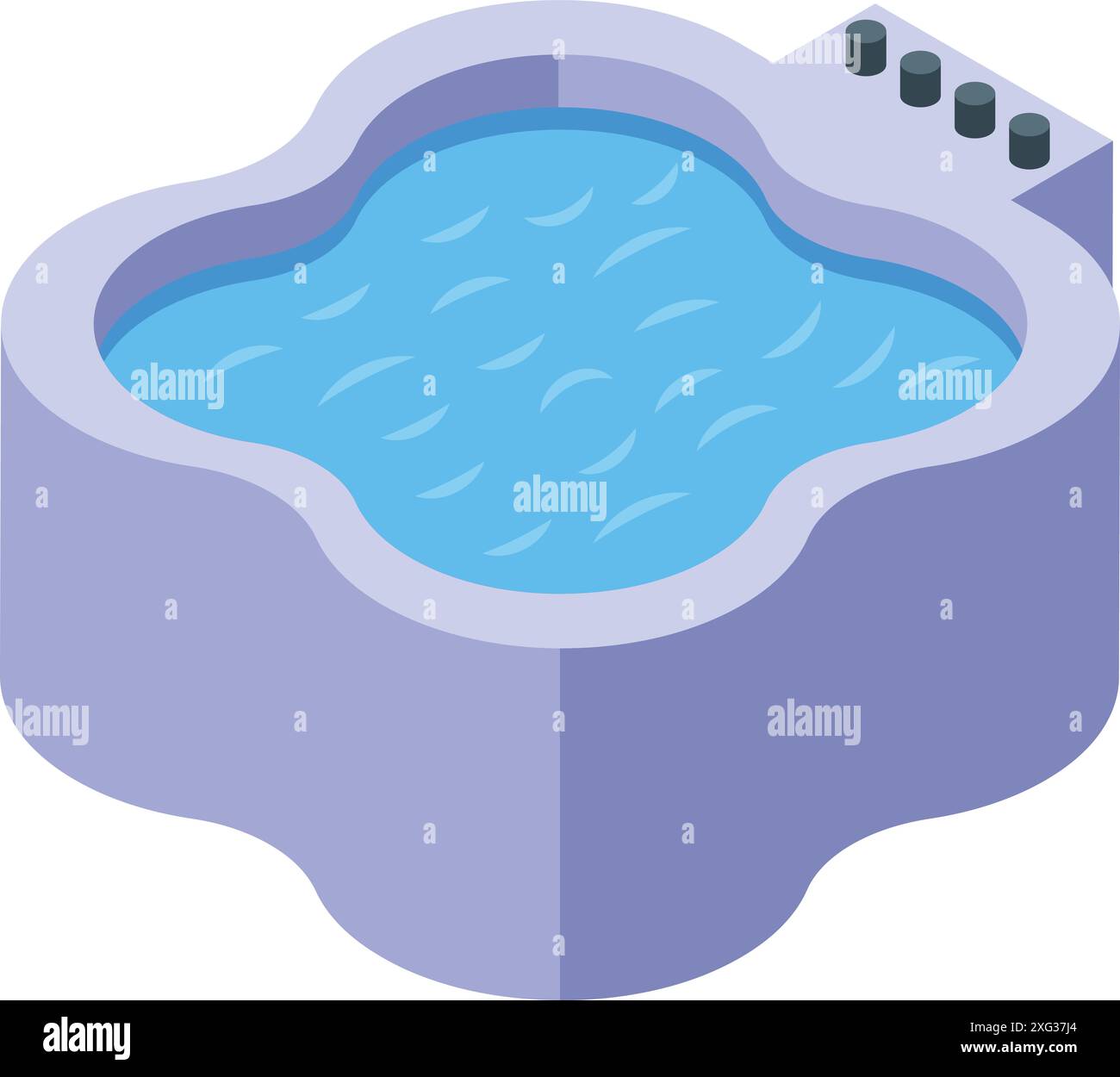 Hot tub jets Stock Vector Images - Alamy