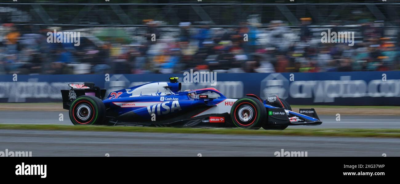 Silverstone Circuit, Northamptonshire, UK. 6th July, 2024. Formula 1 ...