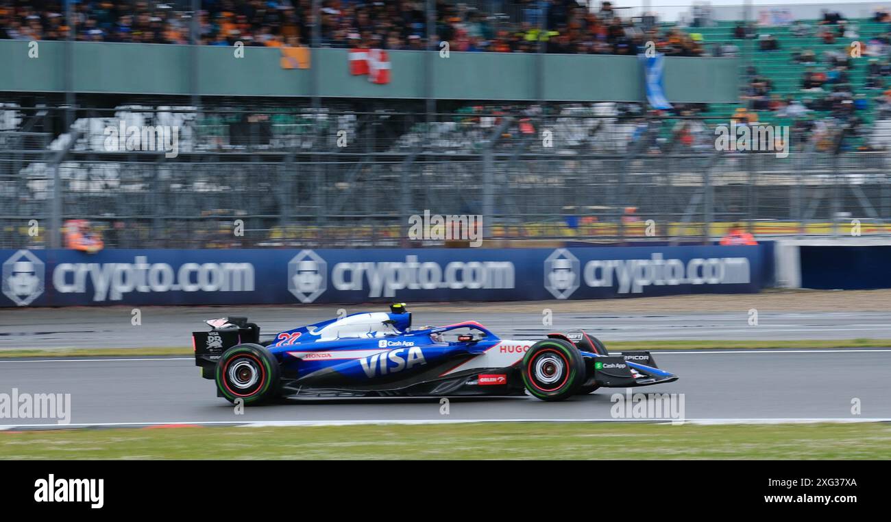 Silverstone Circuit, Northamptonshire, UK. 6th July, 2024. Formula 1 ...