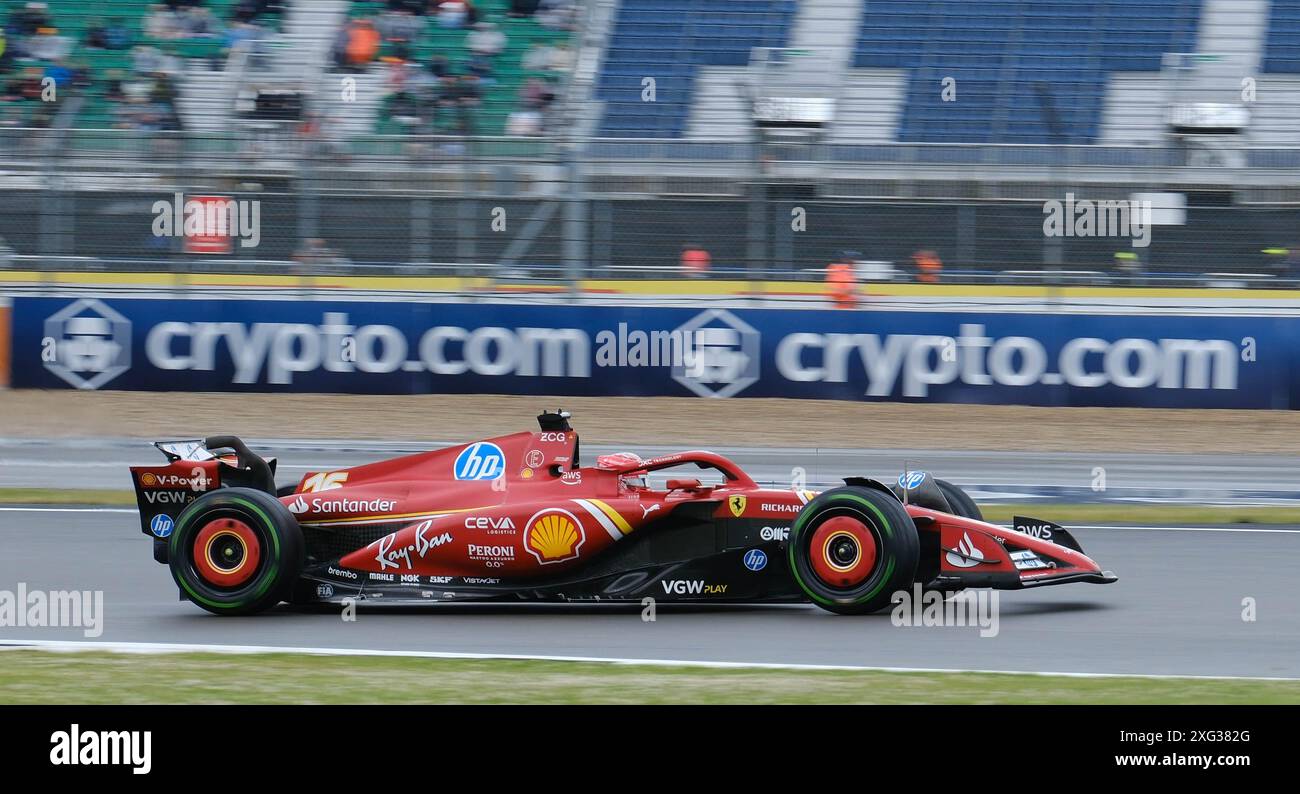 Silverstone Circuit, Northamptonshire, UK. 6th July, 2024. Formula 1 ...