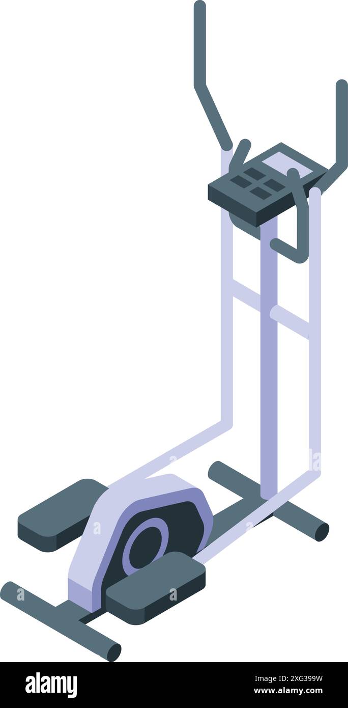 Elliptical trainer providing full body workout at home, for a healthy ...
