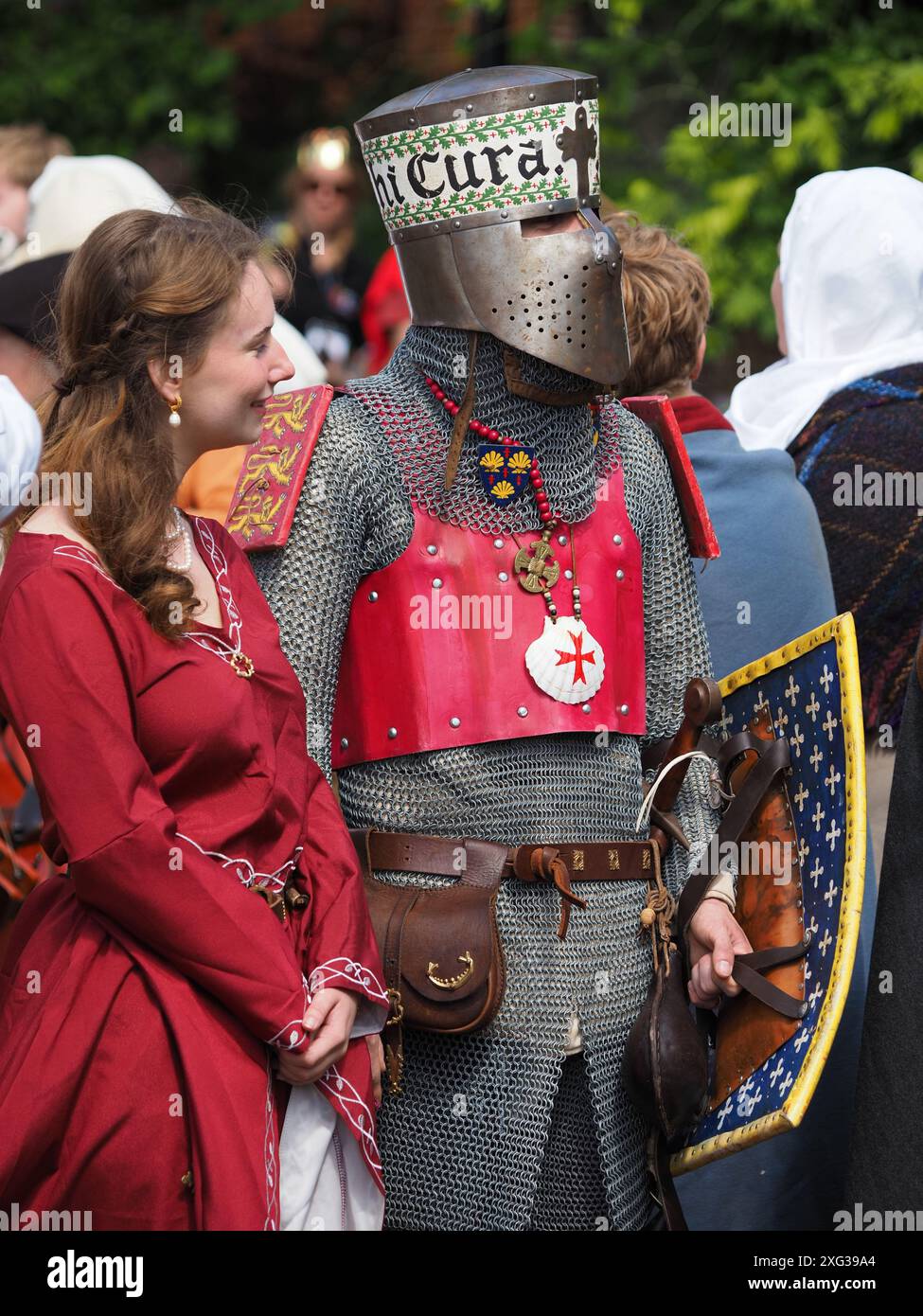 Canterbury, Kent, UK. 6th July, 2024. The annual Canterbury Medieval ...