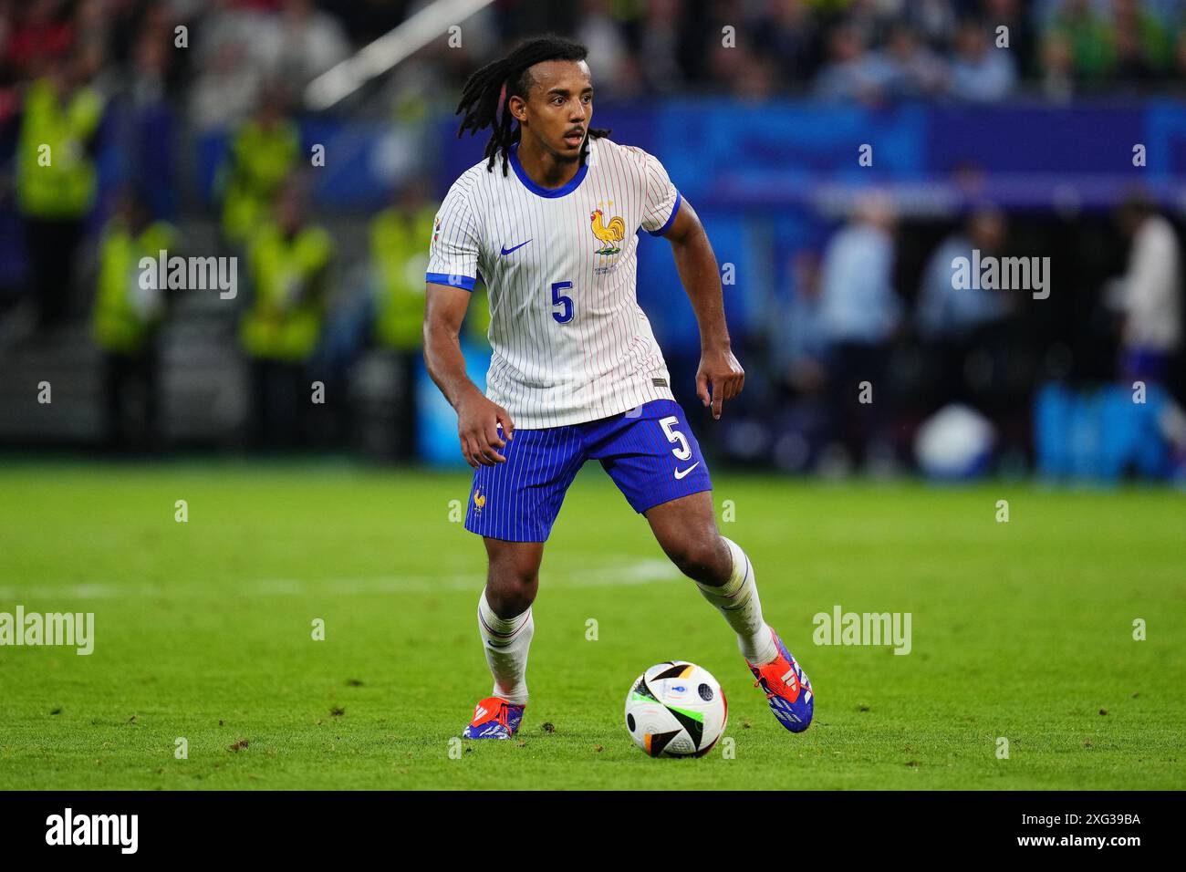Hamburg, Germany. 05th July, 2024. Jules Kounde of France during the ...