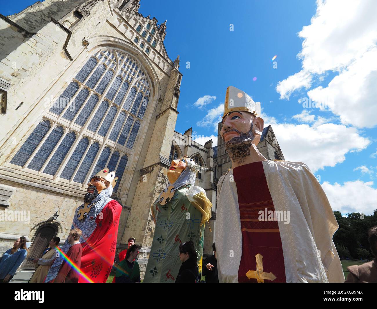 Canterbury, Kent, UK. 6th July, 2024. The annual Canterbury Medieval ...