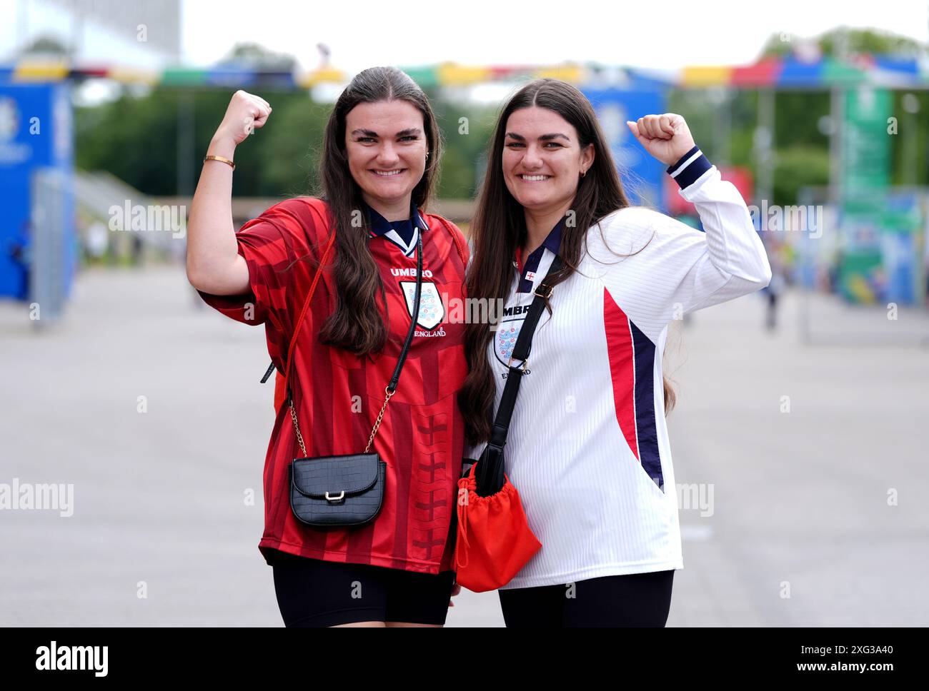 England fans outside the ground ahead of the UEFA Euro 2024, quarter ...
