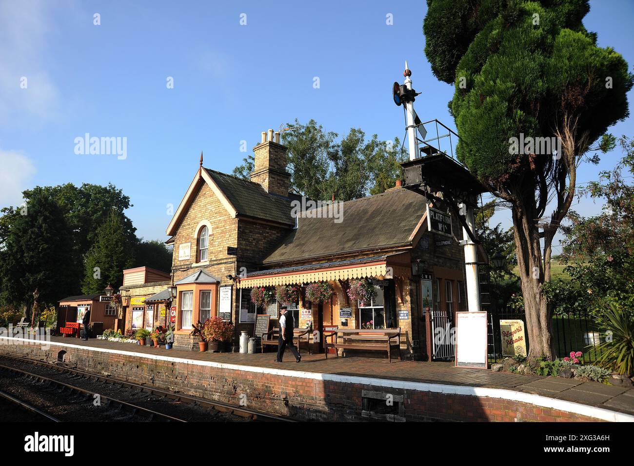 Hampton Loade Station Stock Photo - Alamy