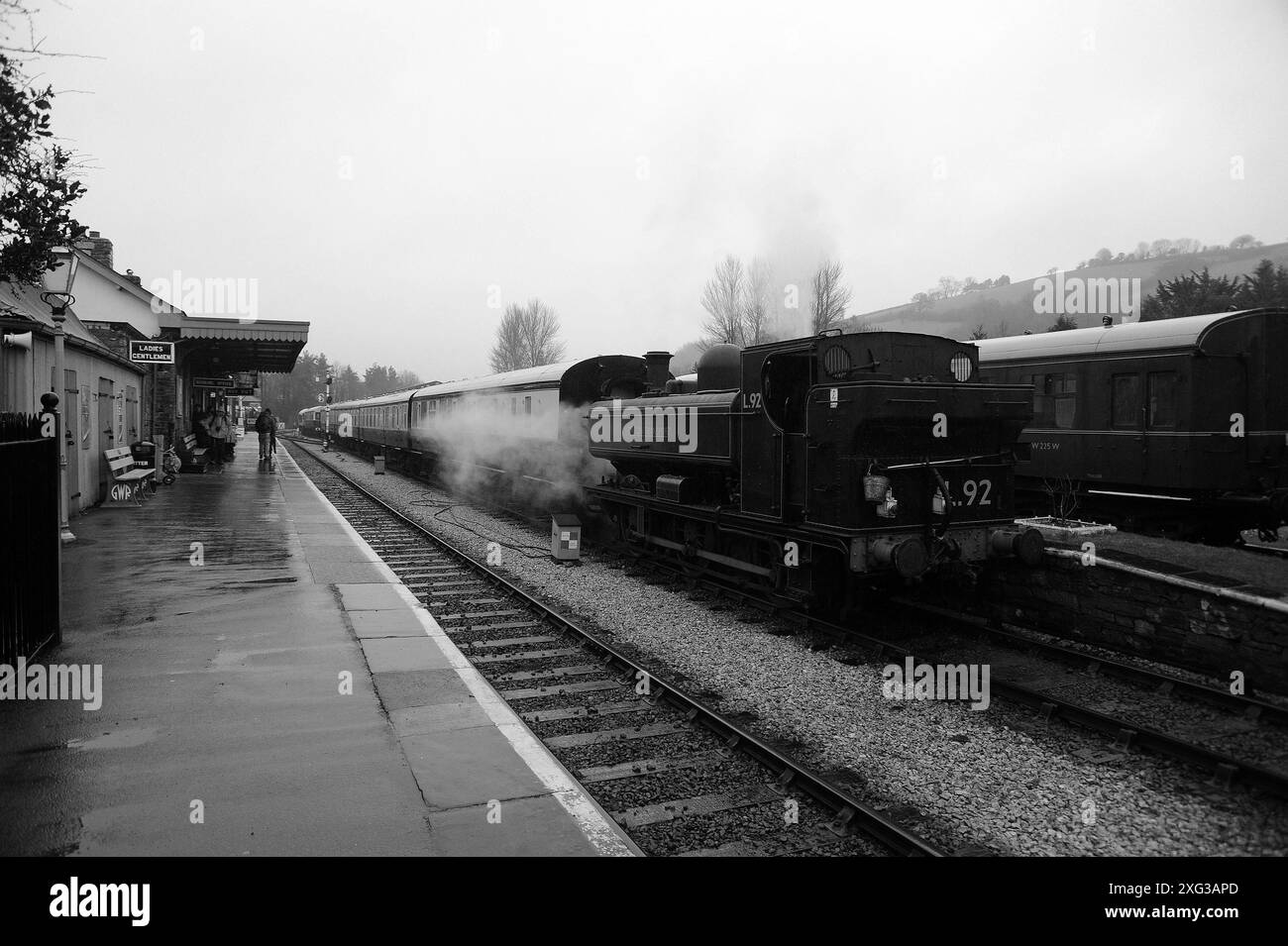 Pannier tank steam locomotive hi-res stock photography and images - Alamy