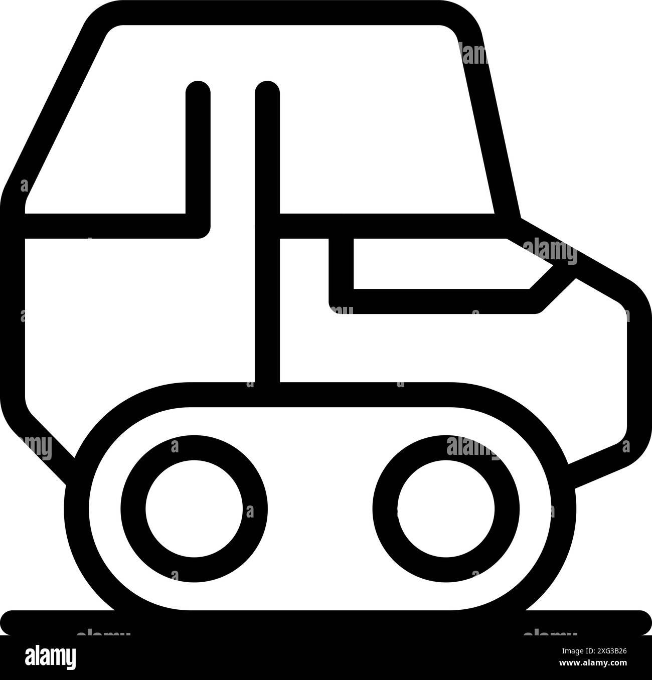 Vehicle moving forward Stock Vector Images - Alamy
