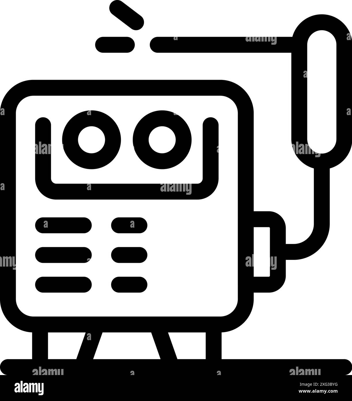 Professional welding machine generating sparks, essential equipment for ...