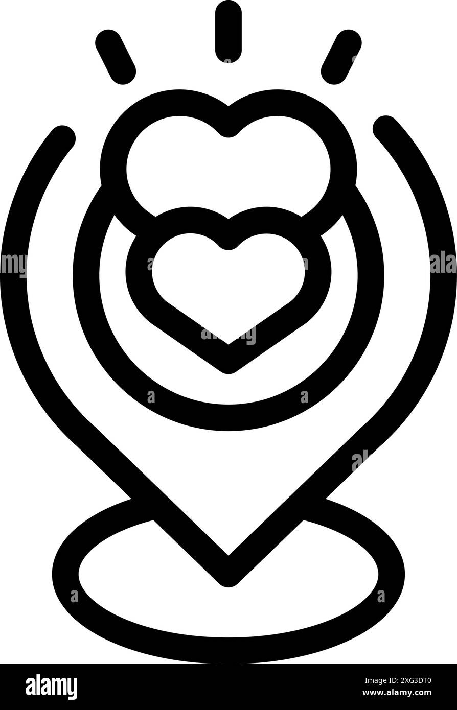 Important tourism area Stock Vector Images - Alamy