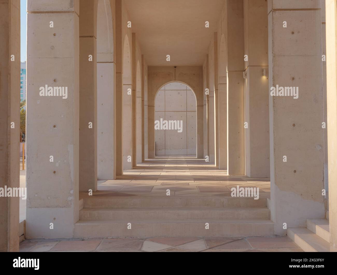 Exterior view of the Cultural Foundation, a museum and exhibition hall ...