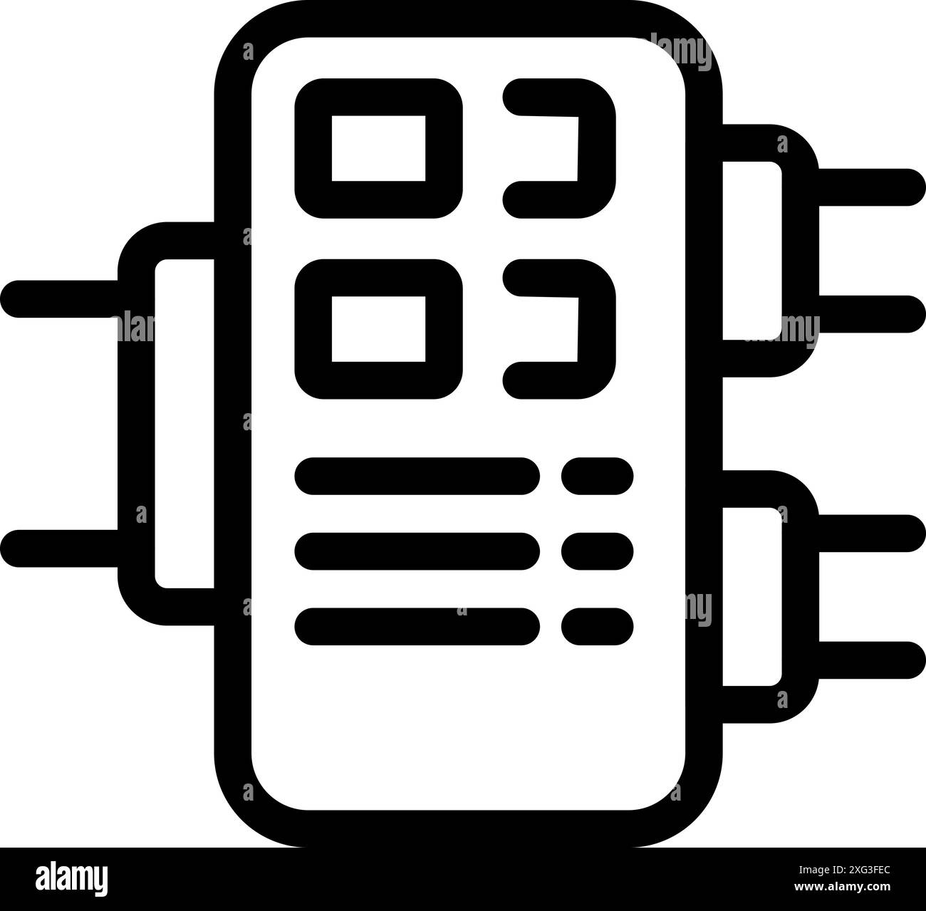 Panelboard Stock Vector Images - Alamy