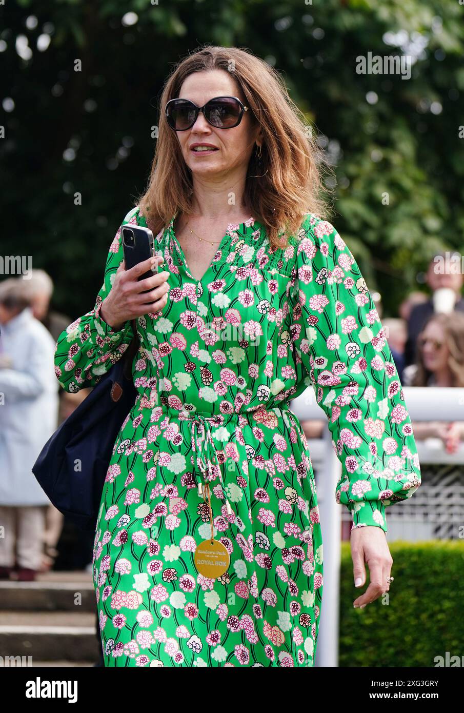 Victoria Starmer, wife of Prime Minister Keir Starmer, on day two of ...