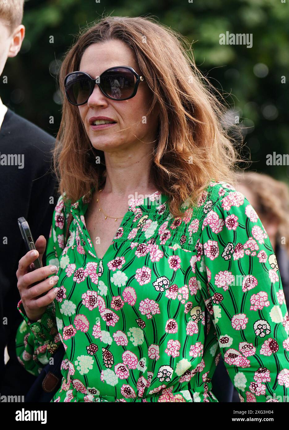 Victoria Starmer, wife of Prime Minister Keir Starmer, on day two of ...