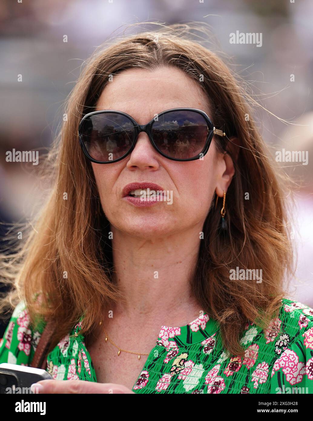 Victoria Starmer, wife of Prime Minister Keir Starmer, on day two of ...