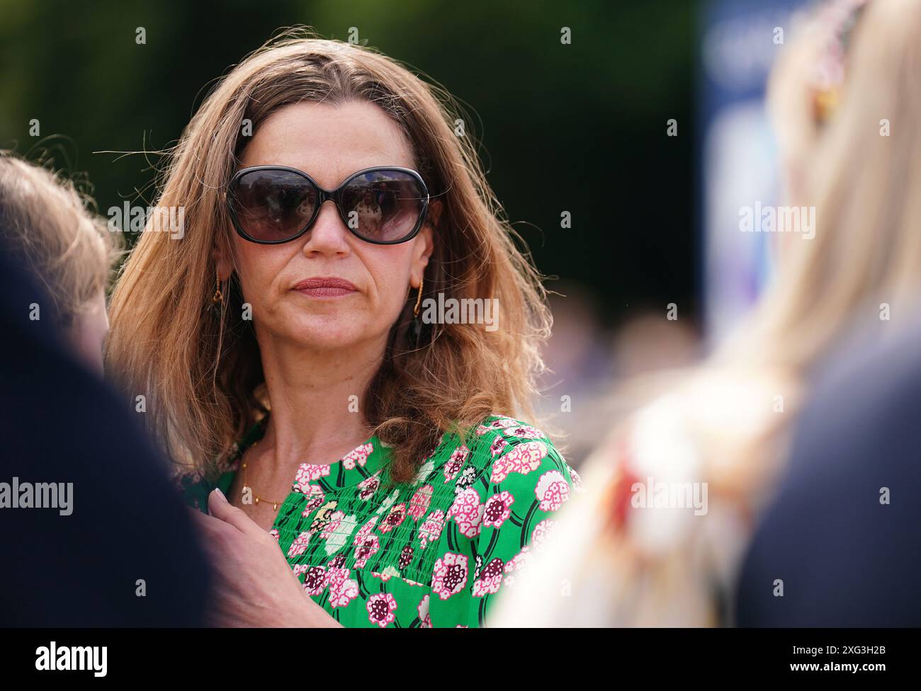 Victoria Starmer, wife of Prime Minister Keir Starmer, on day two of ...