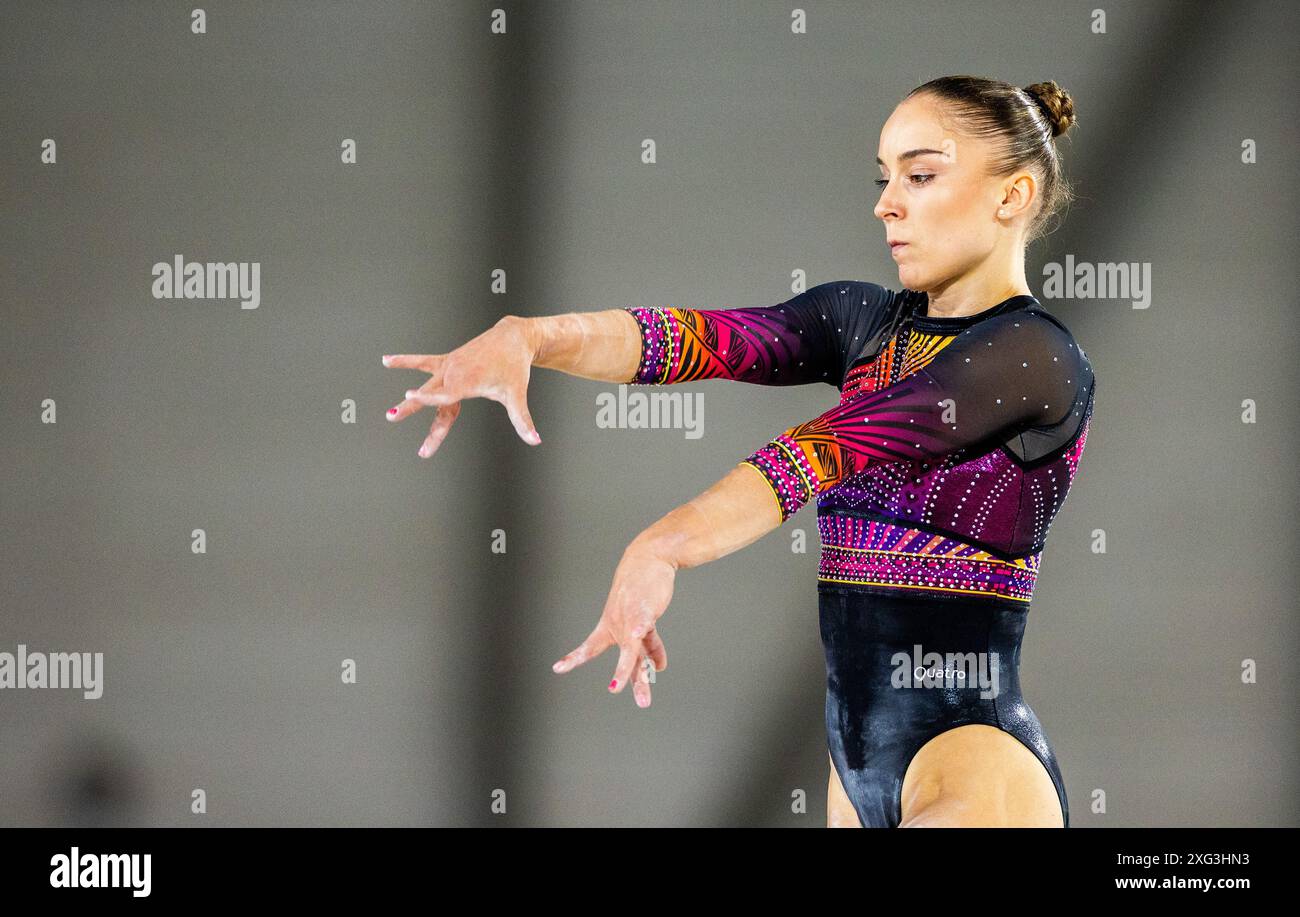 GHENT - Vera van Pol during the Olympic qualifying competition. It is ...