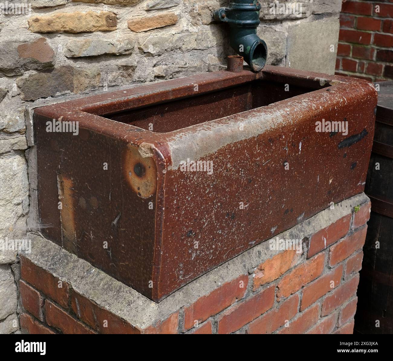 Farm water trough hi-res stock photography and images - Alamy