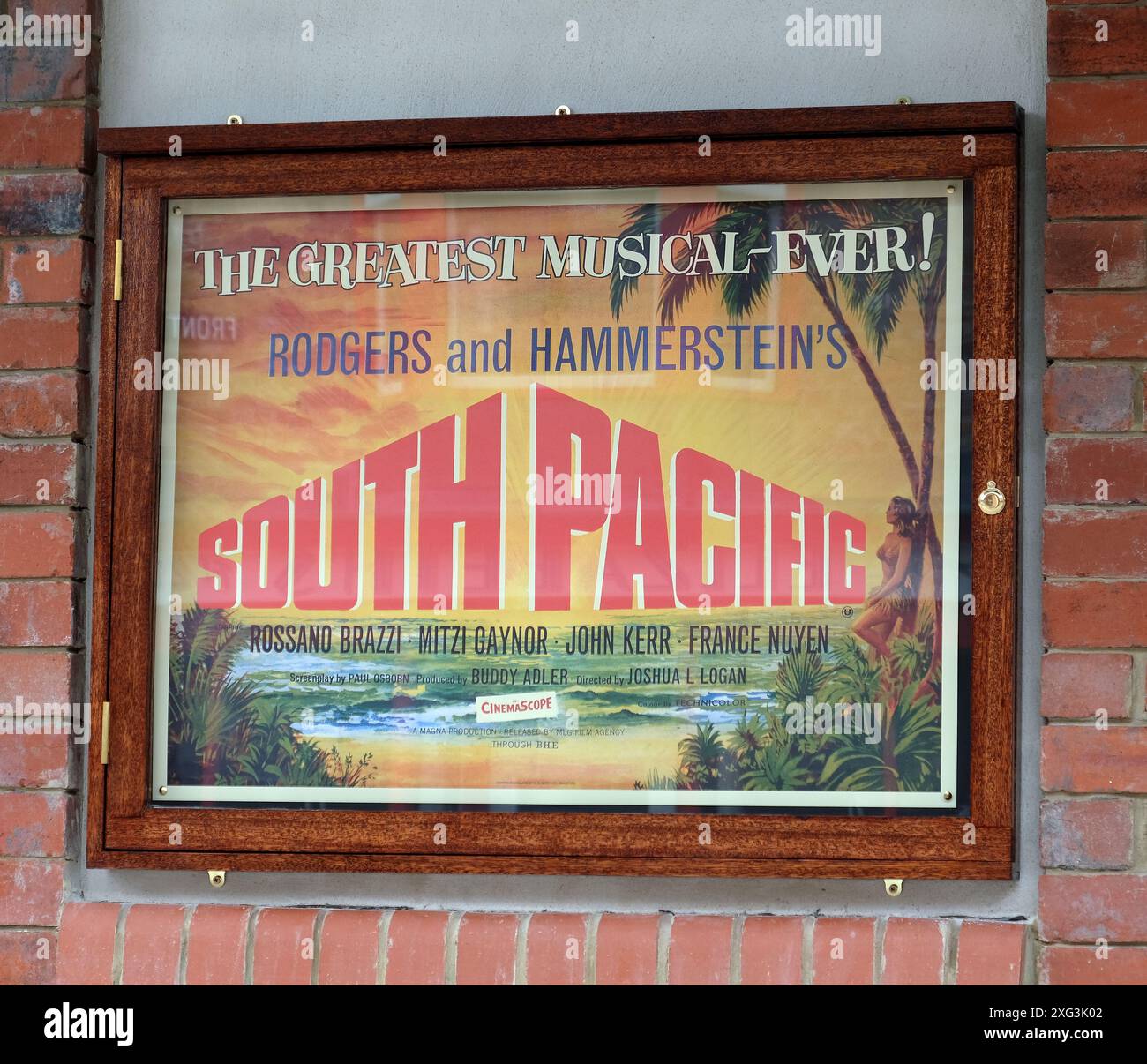 Beamish open air museum. UK. Vintage advertising signs on walls and ...