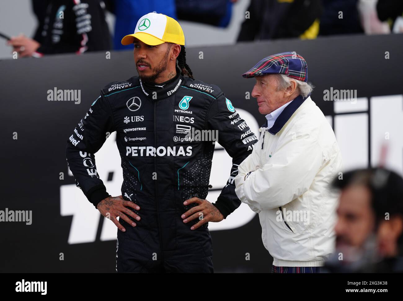 Jackie stewart lewis hamilton hi-res stock photography and images - Alamy