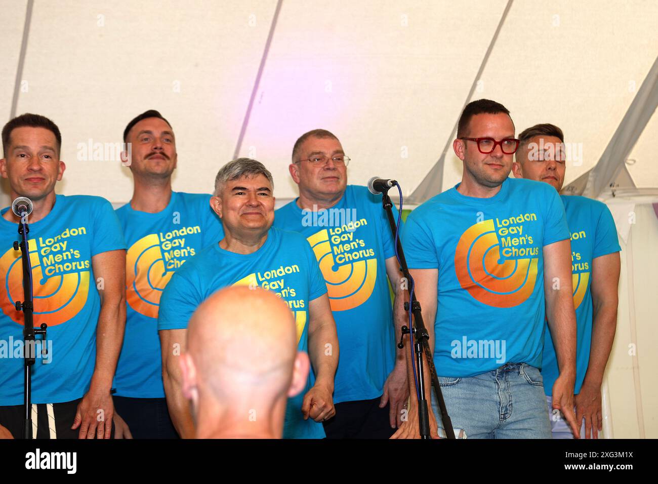 LONDON GAY MEN'S CHORUS at CHESIL ROCKS DORSET 2024 Stock Photo - Alamy