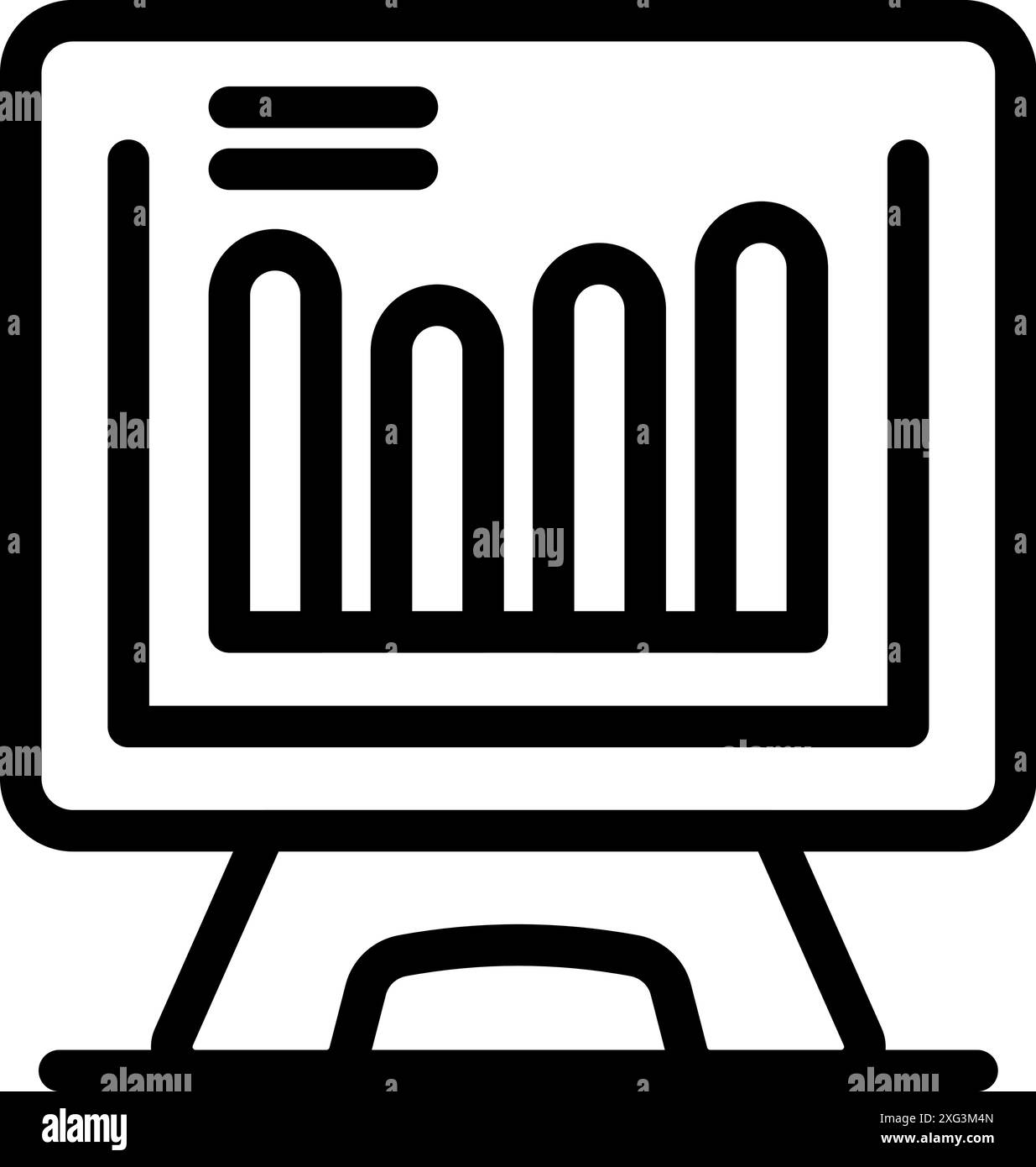 Bar chart displaying data visualization hi-res stock photography and images - Alamy