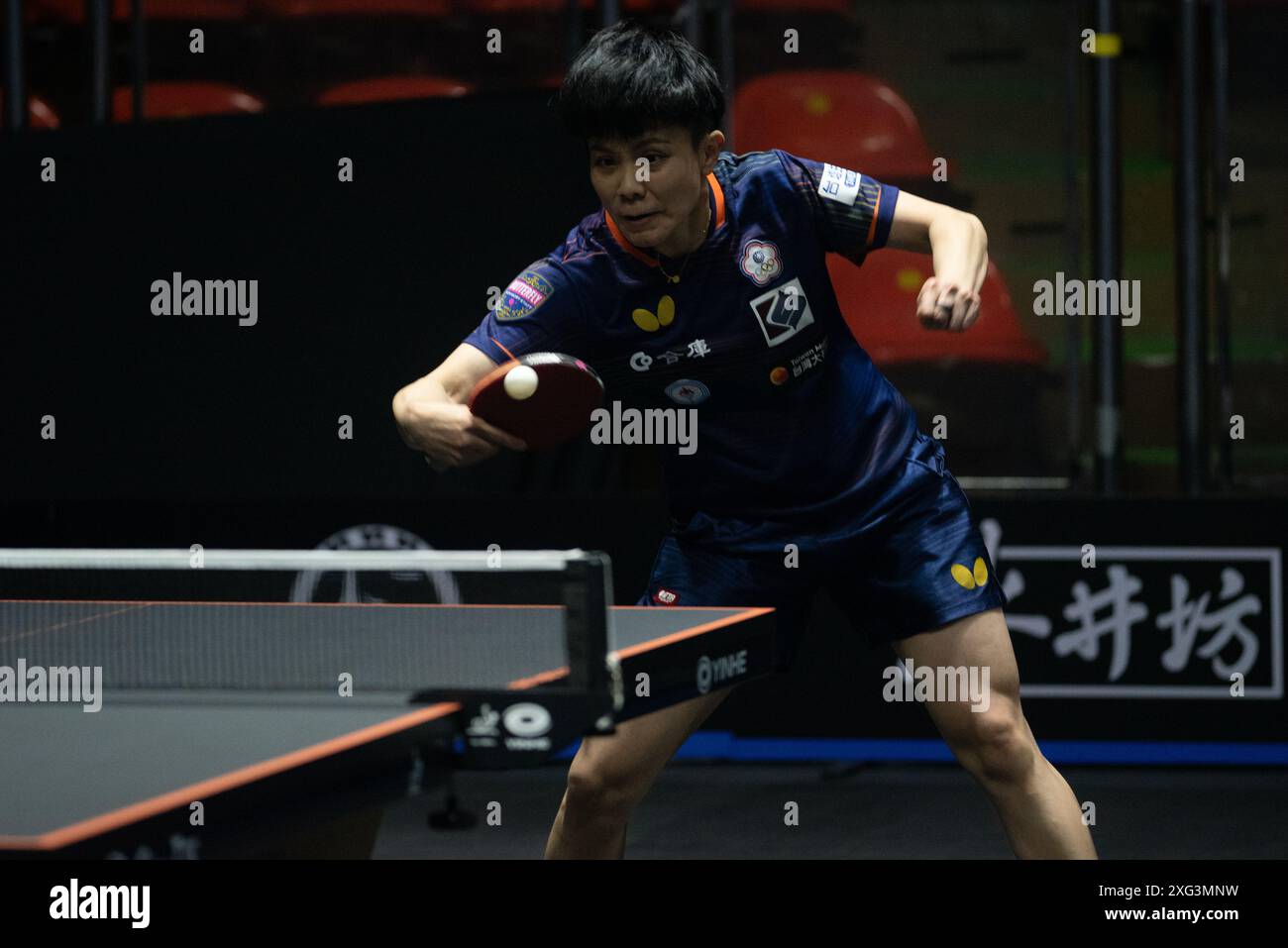 Bangkok, Thailand. 05th July, 2024. CHENG I-Ching (blue) of Chinese ...