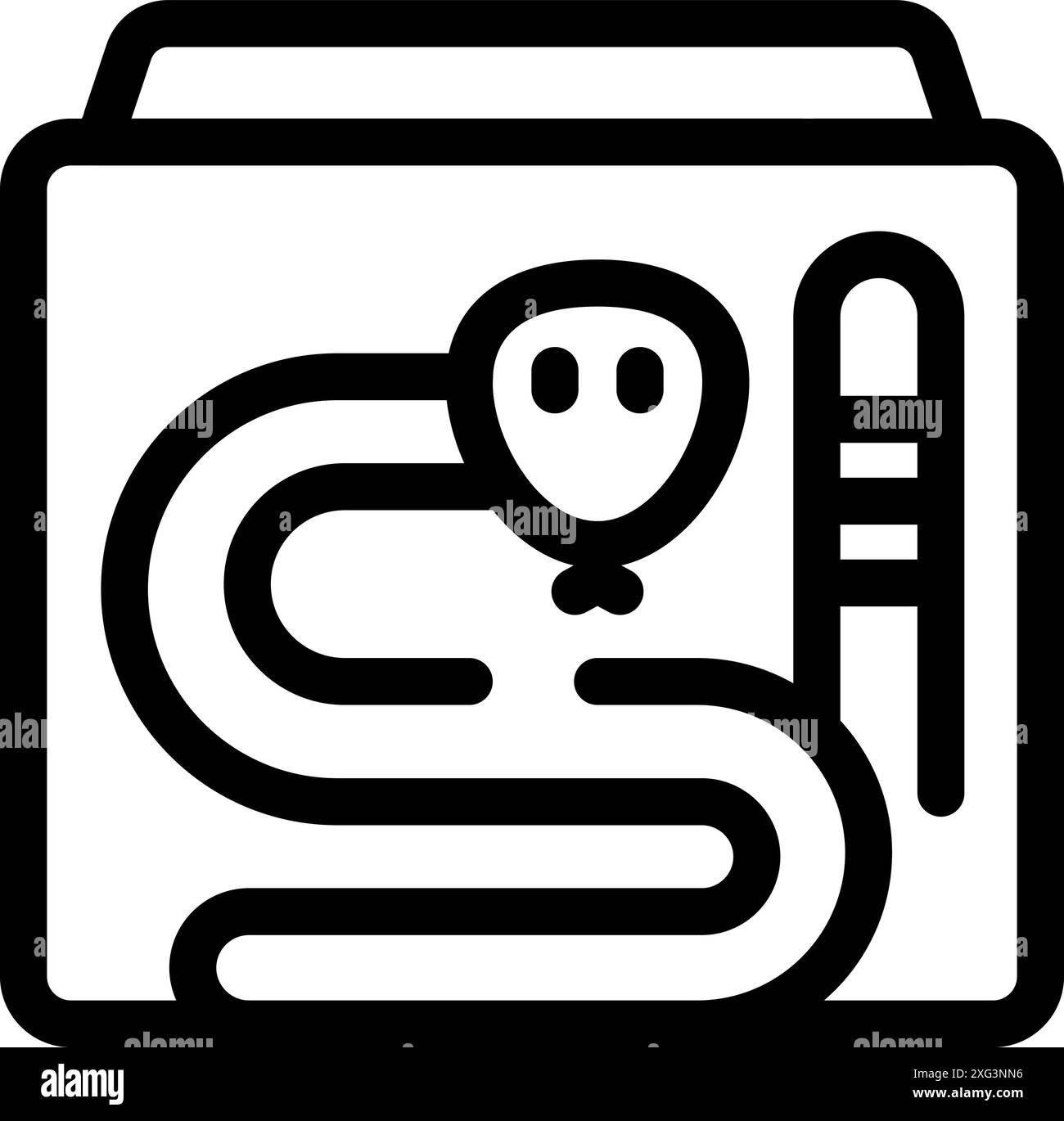 Game snake ladder Black and White Stock Photos & Images - Alamy