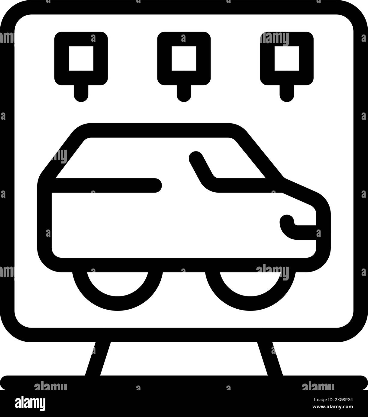 Unveiling car Stock Vector Images - Alamy