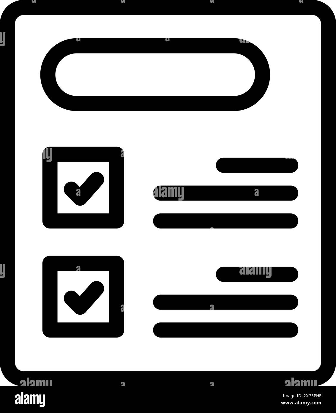 Organized checklist Black and White Stock Photos & Images - Alamy